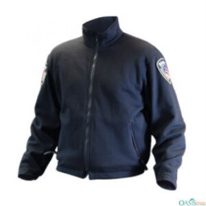 Black Logo Firemen Jacket, EMS Uniform Supplier USA