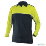 Smart Yellow Black Shirt, Outlet Uniform, Clothing Supplier USA