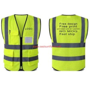 Custom Printed Safety Vests Wholesaler & Supplier